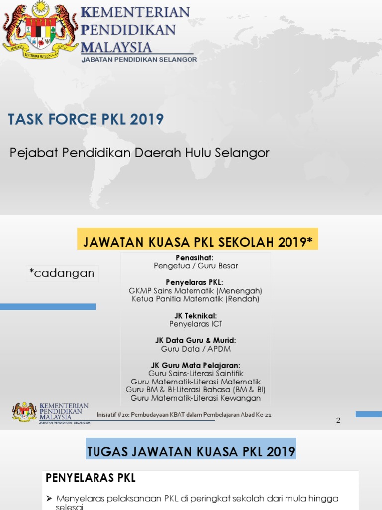 4.0 Task Force PKL Sekolah | PDF