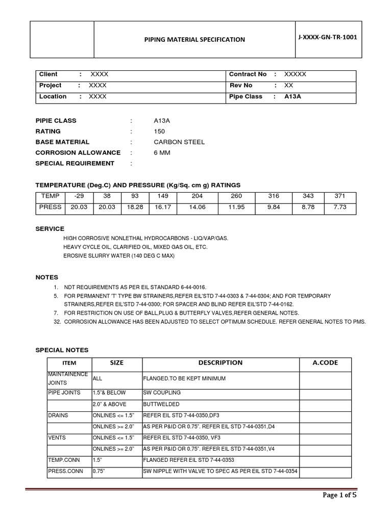 3.a13a PMS | PDF | Pipe (Fluid Conveyance) | Plumbing