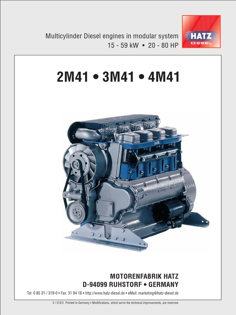2-3-4 M41 PDF | PDF | Diesel Engine | Engines