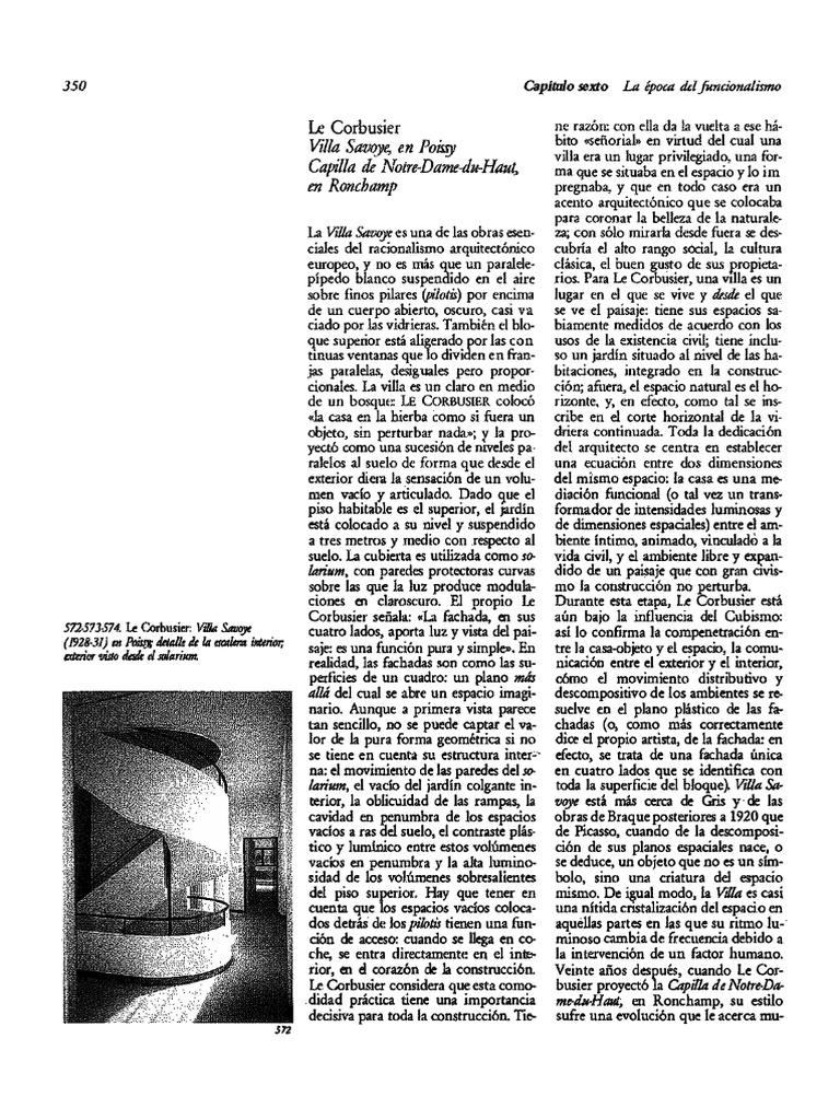 L2.11 Argan, Giulio Carlo (El Arte Moderno) Le Corbusier PDF | PDF | Estética