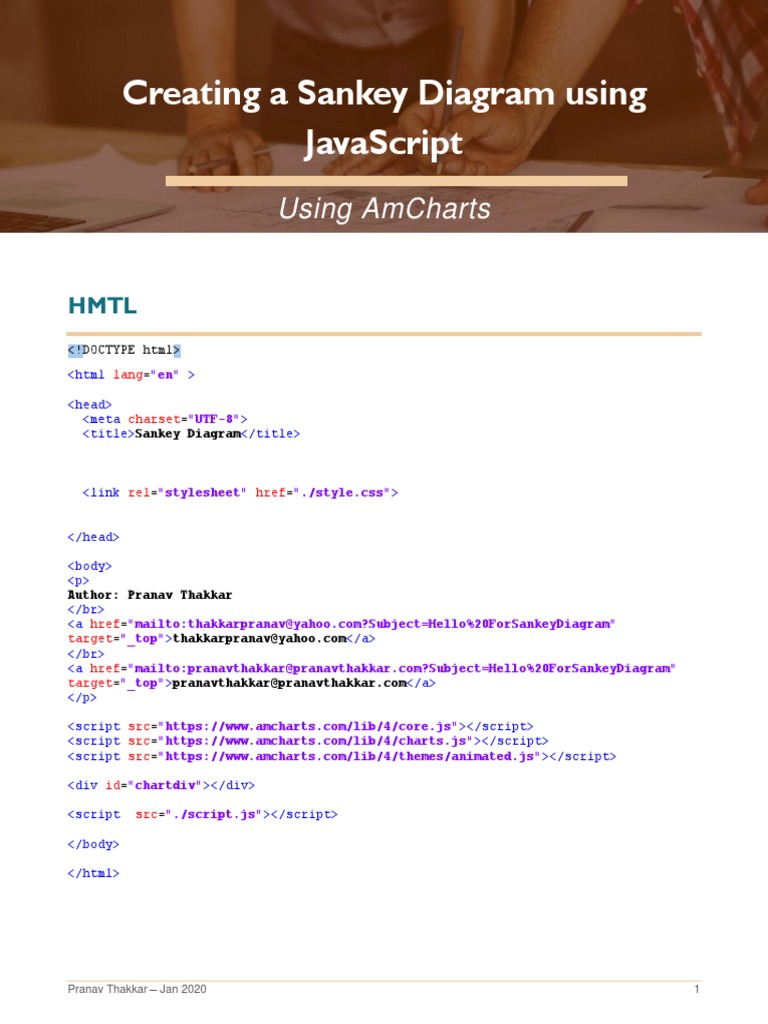 Creating A Sankey Diagram Using JavaScript | PDF | Digital Typography ...