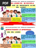 Programa Dia Del Logro | PDF | Aprendizaje