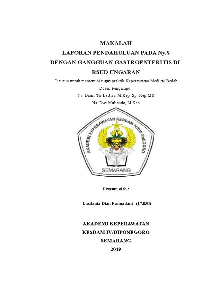 LP Gastroenteritis | PDF