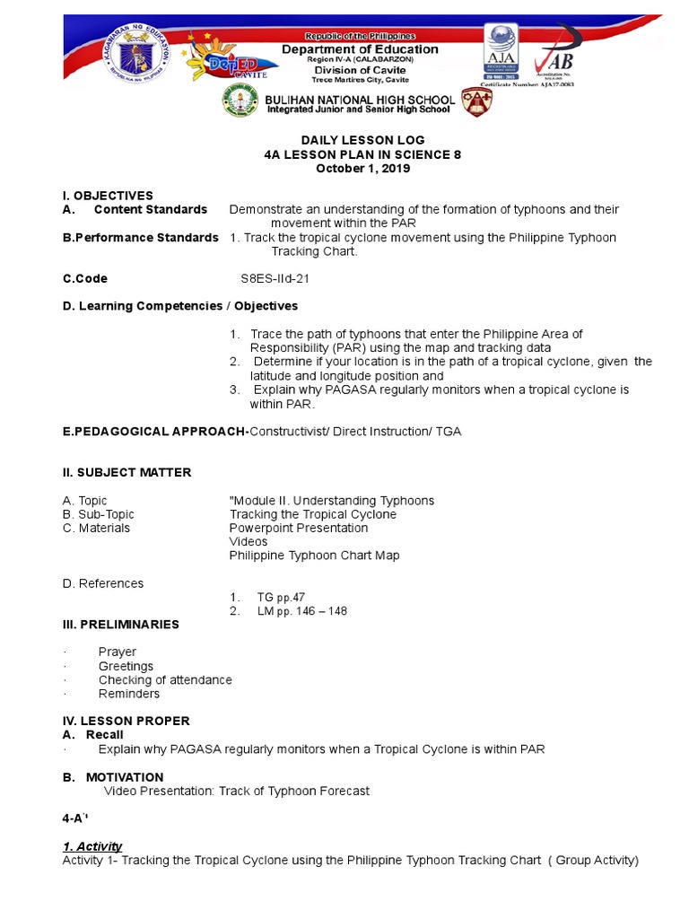 Daily Lesson Plan For Observation | PDF | Atomic Nucleus | Proton