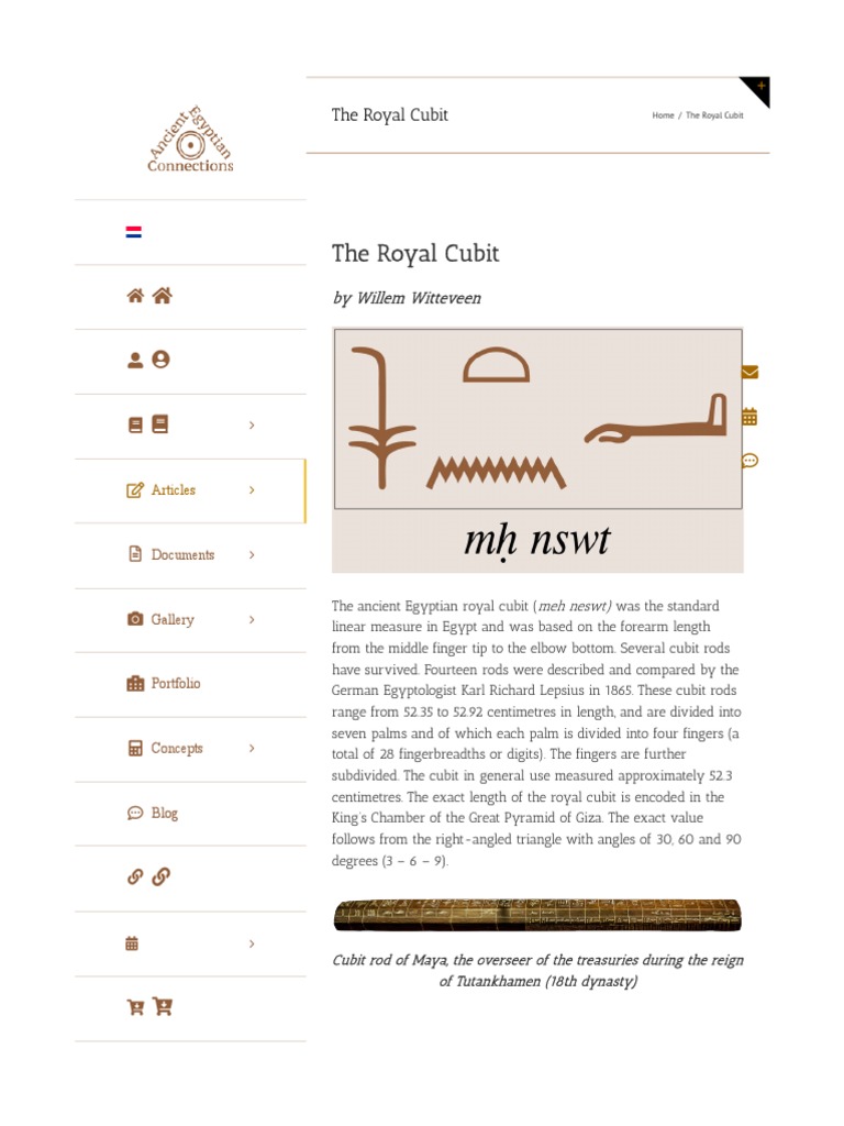 Royal Cubit | Download Free PDF | Teaching Mathematics