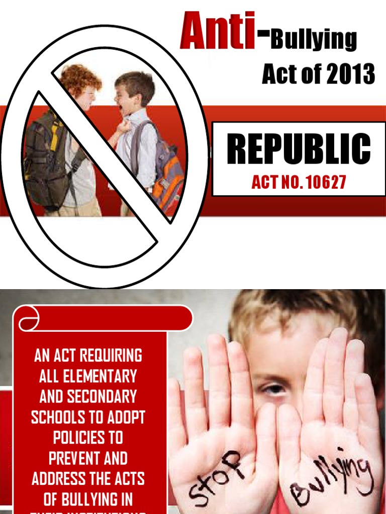 Anti-Bullying Act of 2013 Overview | PDF | Bullying | Public Law