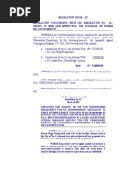 Sample Reso For Accepting Donations1 | PDF