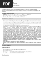 H1B Resume Template | PDF | Enterprise Resource Planning | Application ...