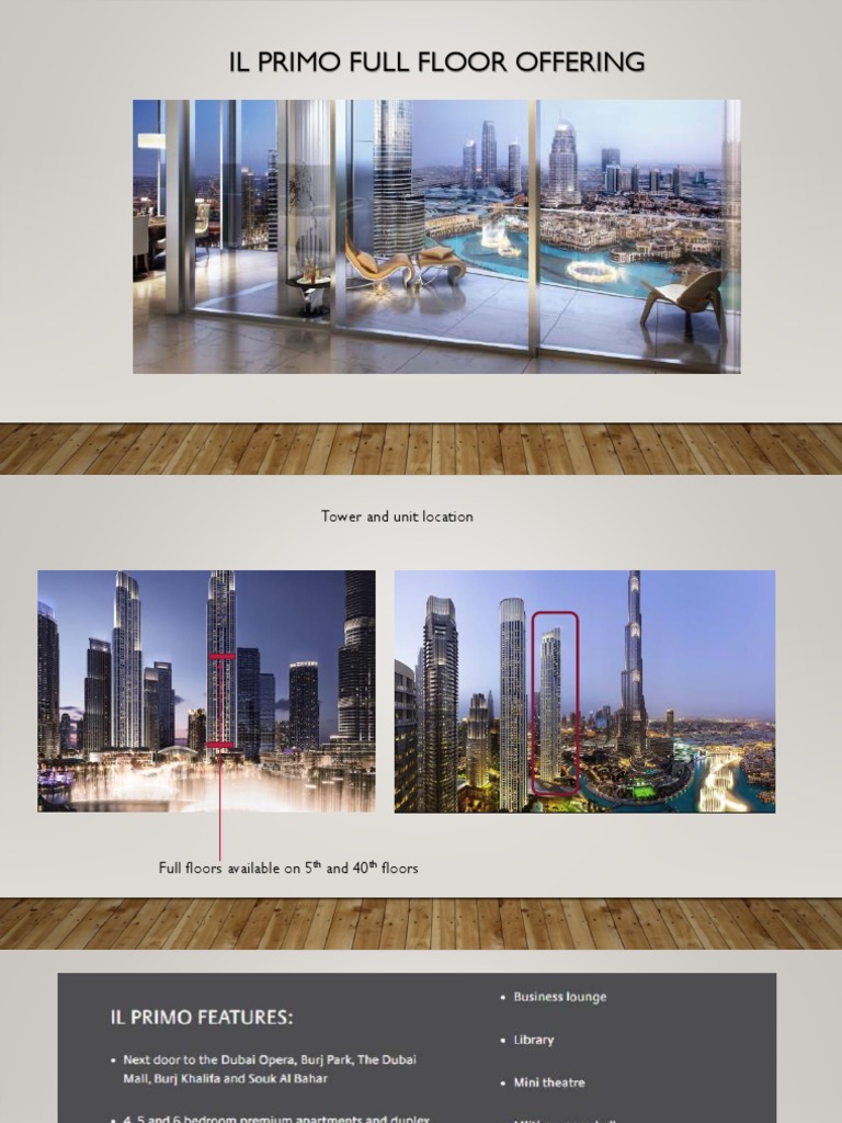 Il Primo | PDF | Dubai