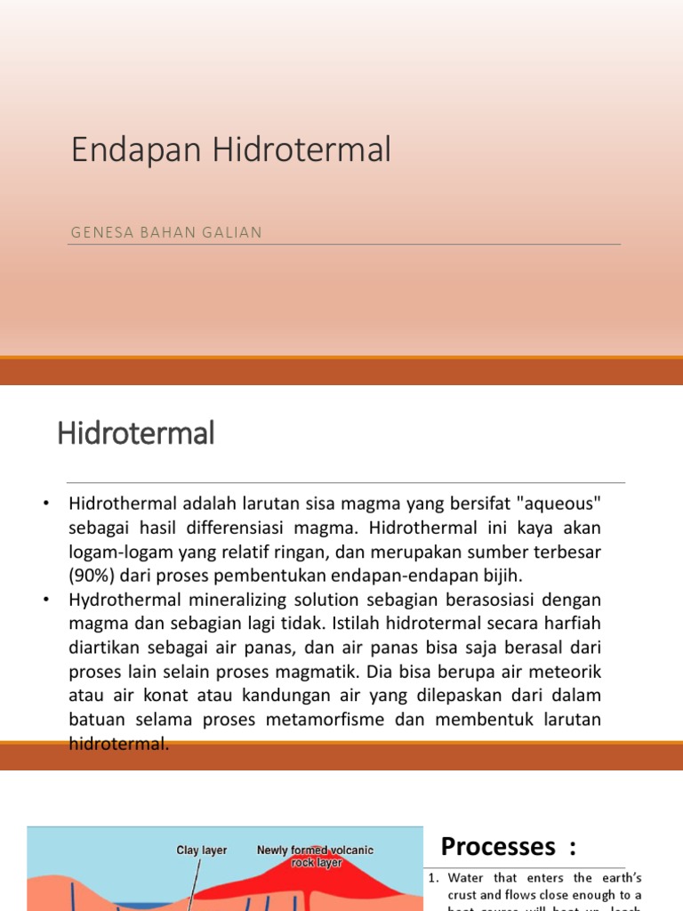Endapan Hidrotermal | PDF