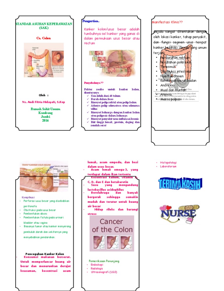 LEAFLET CA Colon | PDF