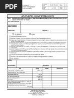 Dole Aep Checklist | PDF | Official Documents | Government
