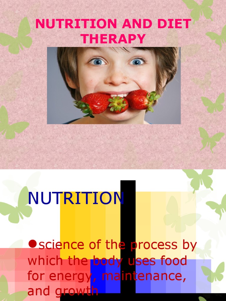 NUTRITION AND DIET THERAPY Powerpoint | PDF | Dietary Fiber | Diet ...