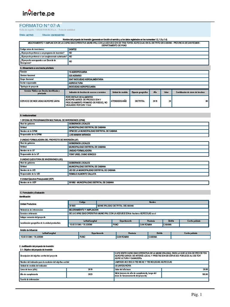 Ficha Tecnica Simplificada PDF | PDF | Valor presente neto | Economias