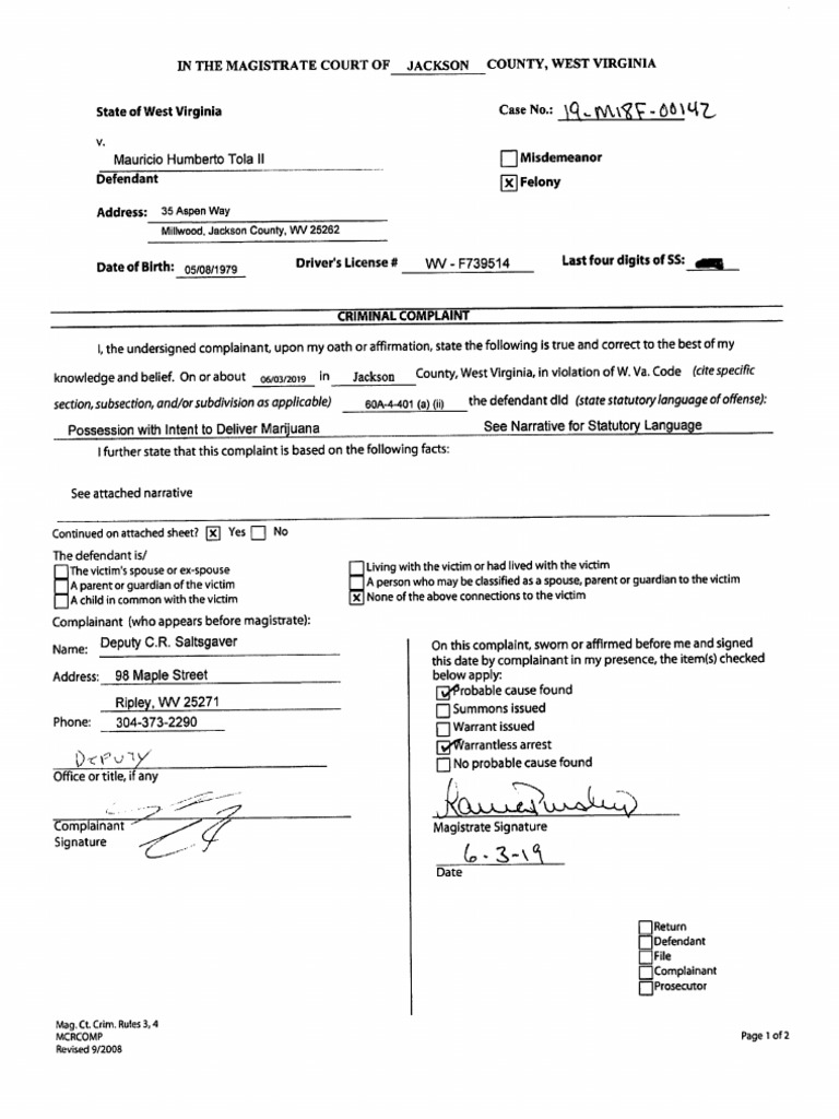 Forfeiture Agreement | PDF