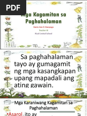 Kahong Kahoy Sa Paghahalaman