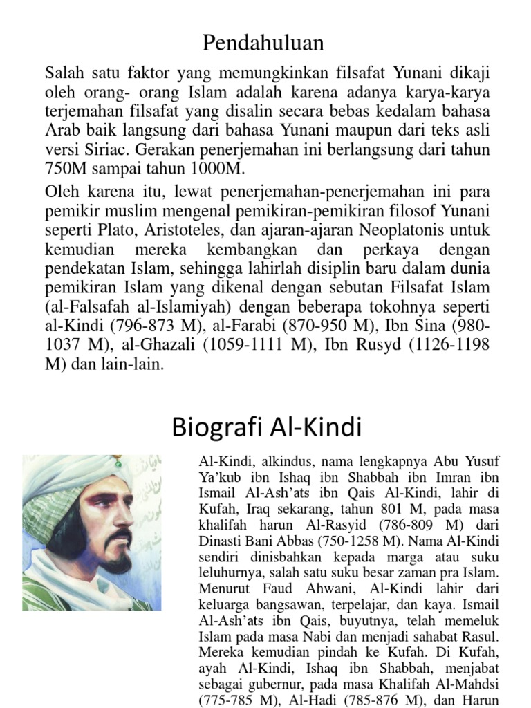 Biografi Al Kindi | PDF Biografi Al Kindi | PDF