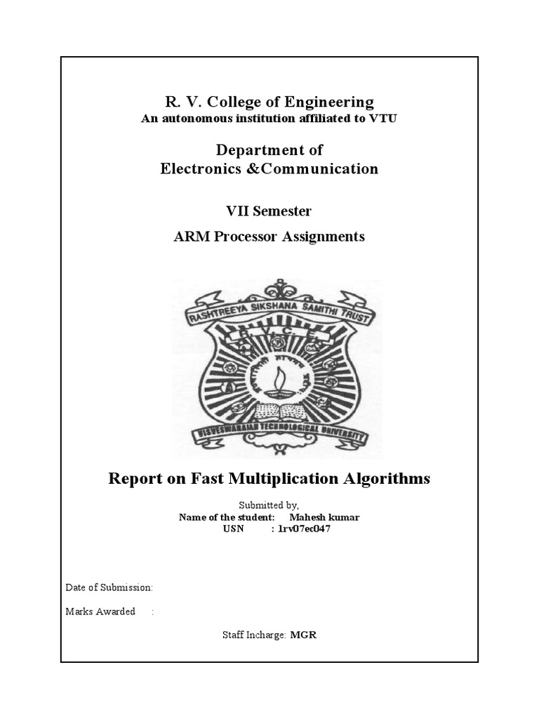 Fast Multiplication Algorithms | PDF | Multiplication | Teaching Mathematics
