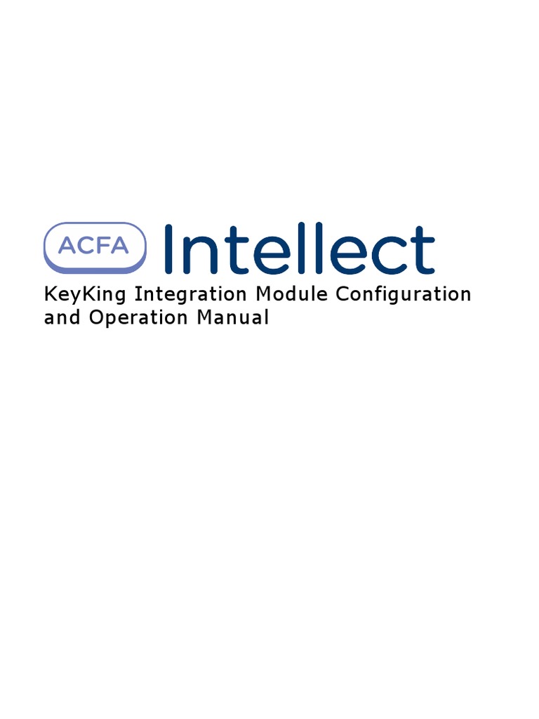 Key King Settings Guide | PDF | Port (Computer Networking) | Access Control