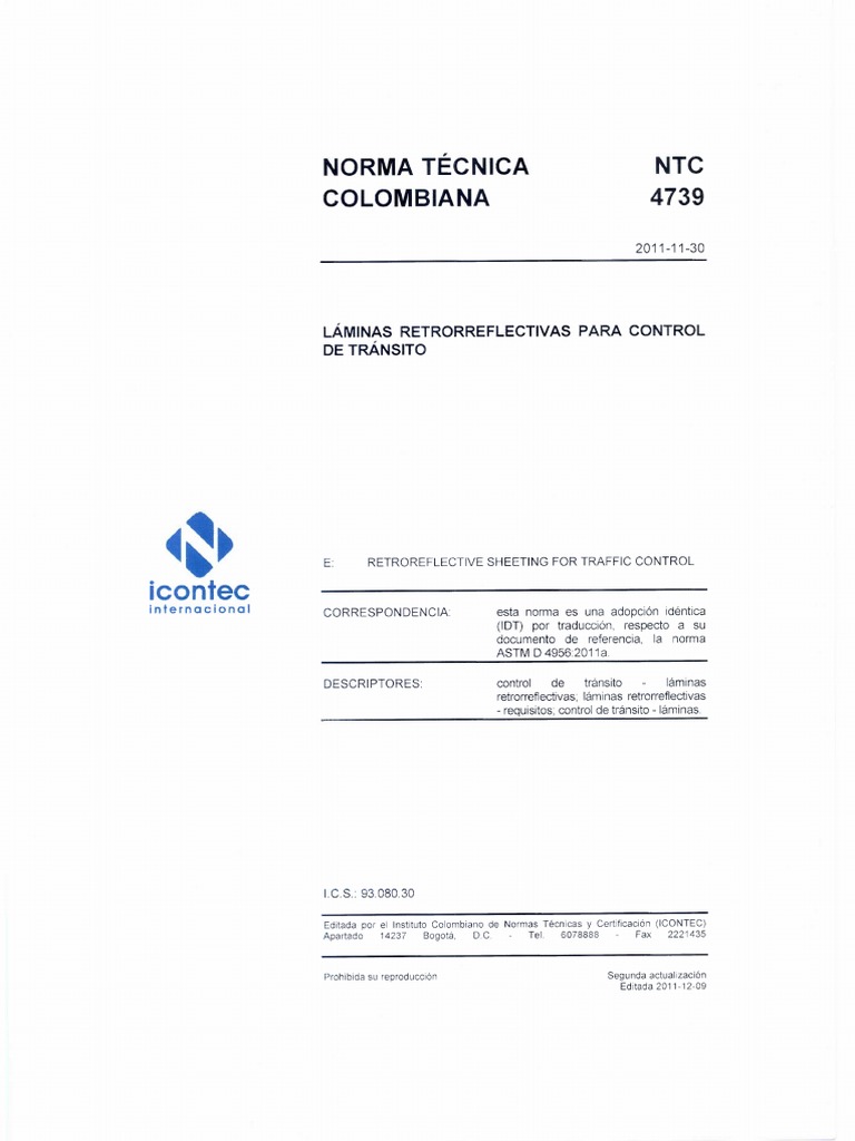 NTC 4739 PDF | PDF