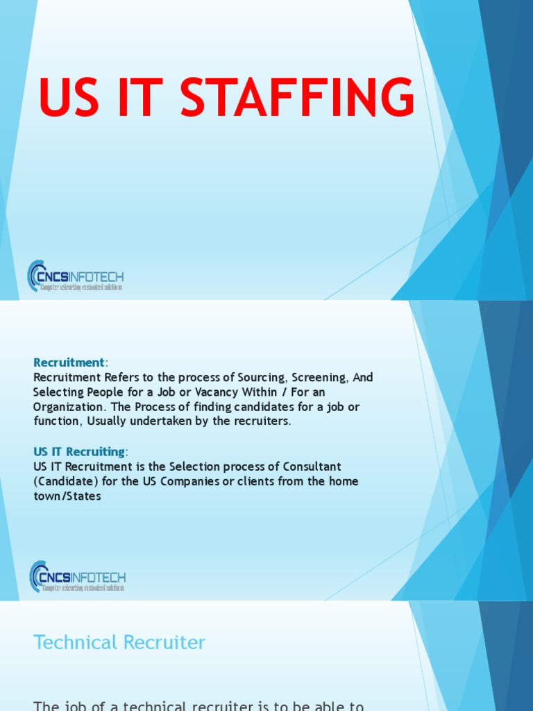 Recruiters Guide To Technical Recruiting | PDF | H 1 B Visa | Recruitment