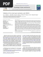 Sport Motivation Scale II Questionnaire | PDF | Motivation | Motivational