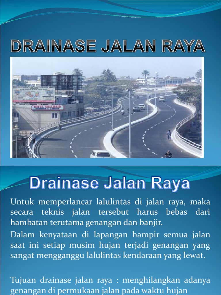 6, Drainase Jalan Raya | PDF