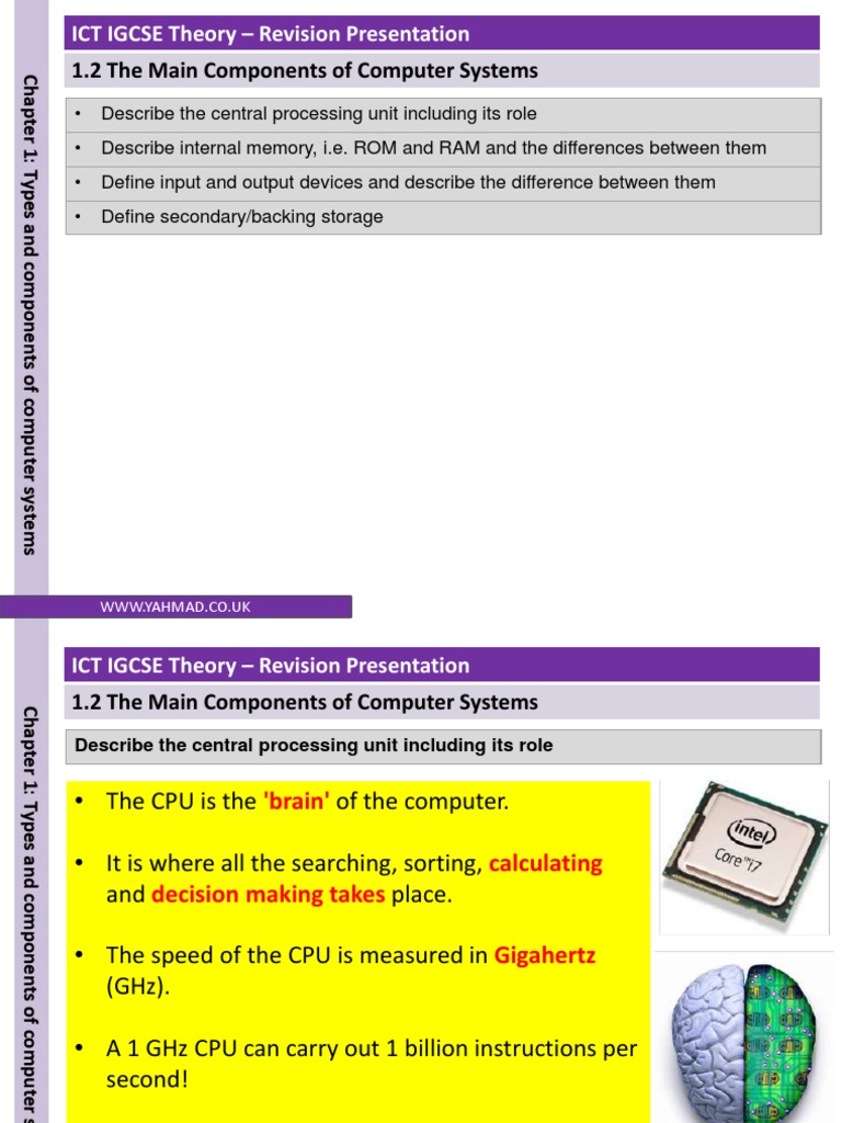 1.2 The Main Components of Computer Systems | Download Free PDF | Random Access Memory ...