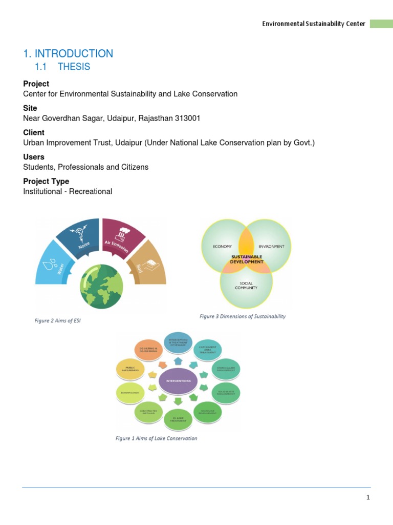 Thesis 1 | PDF | Sustainability | Natural Environment