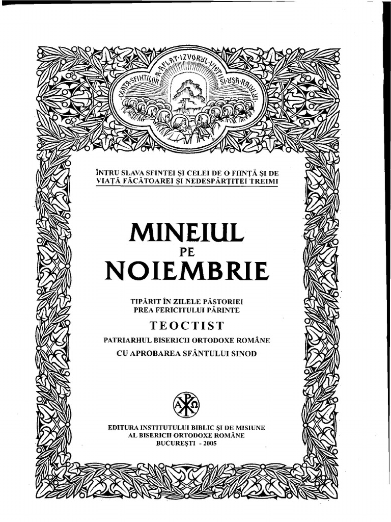Minei Noiembrie 2005 PDF | PDF