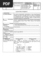 Detailed Lesson Plan Figure of Speech | PDF | Lesson Plan | Metaphor