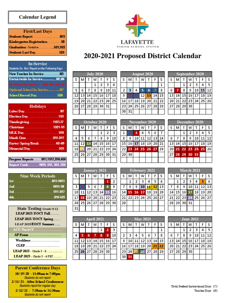 LPSS School Calendar 2025-2026 | PDF | Academic Term | Festival
