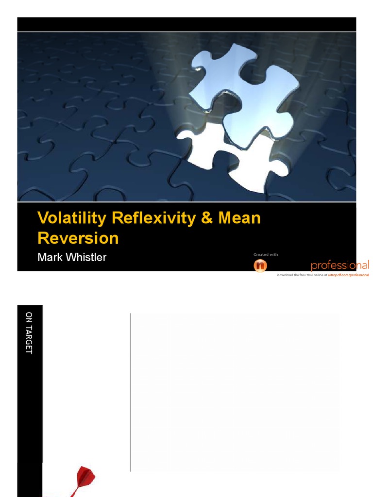 Volatility Reflexivity & Mean Reversion by Mark Whistler | PDF | Vix ...
