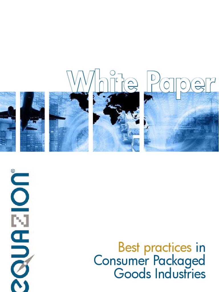 White Paper Best Practices CPG | PDF | Inventory | Retail