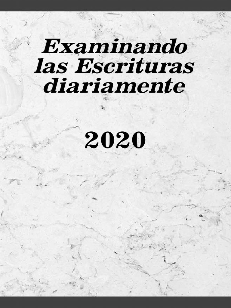 Texto Diario 2020 PDF | PDF | Jesús | Creencia religiosa y doctrina