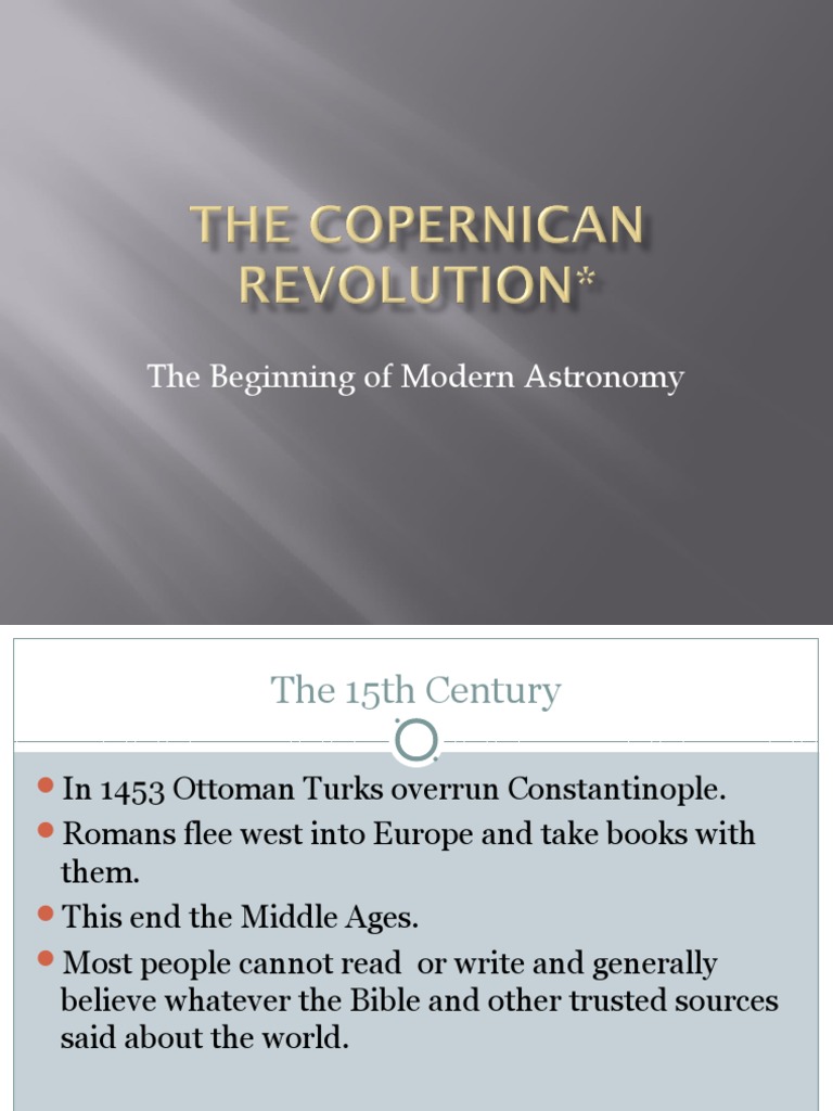 Copernican Revolution | PDF | Heliocentrism | Planets