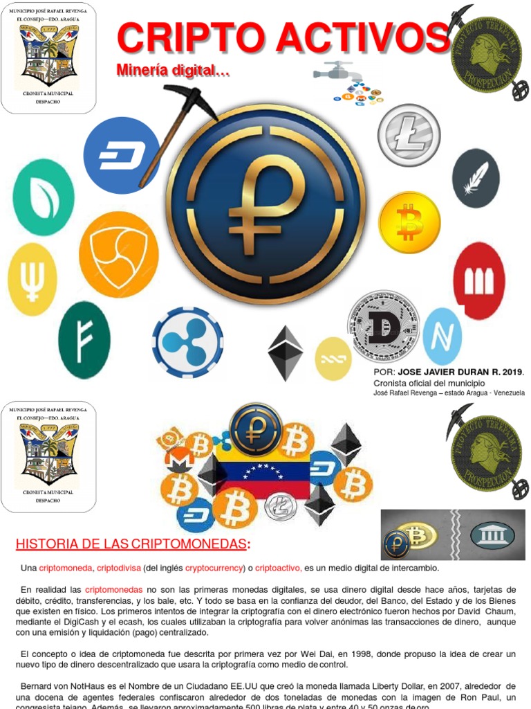 Ponencia Cripto Activos | PDF | Criptomoneda | De igual a igual