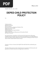 DepEd Child Protection Policy Booklet | PDF | Child Protection ...