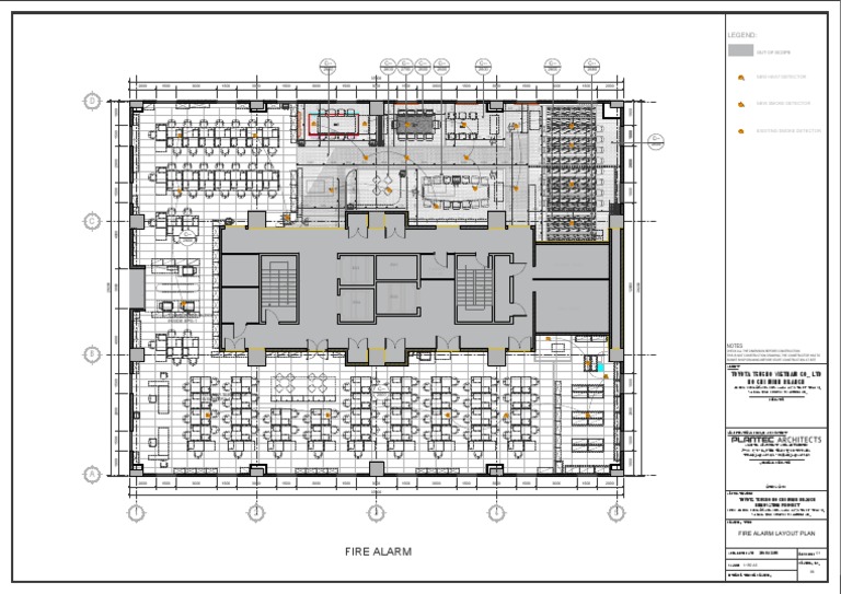06 Fire Alarm Layout Plan-Fire Alarm | PDF | Disaster Preparedness ...