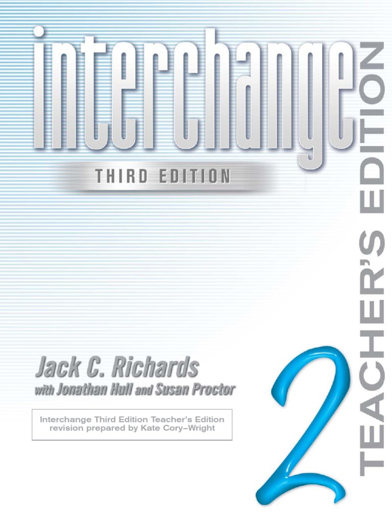 Interchange Third Edition Teachers Edition Revisio ...