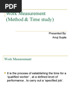 Two Handed Process Chart | PDF