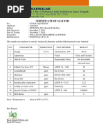 Coa Dan Msds Alkohol 70% | PDF | Toxicity | Water
