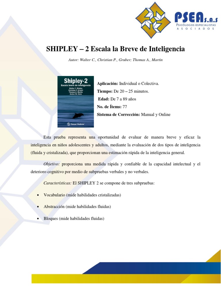 Shipley 2 PDF | PDF