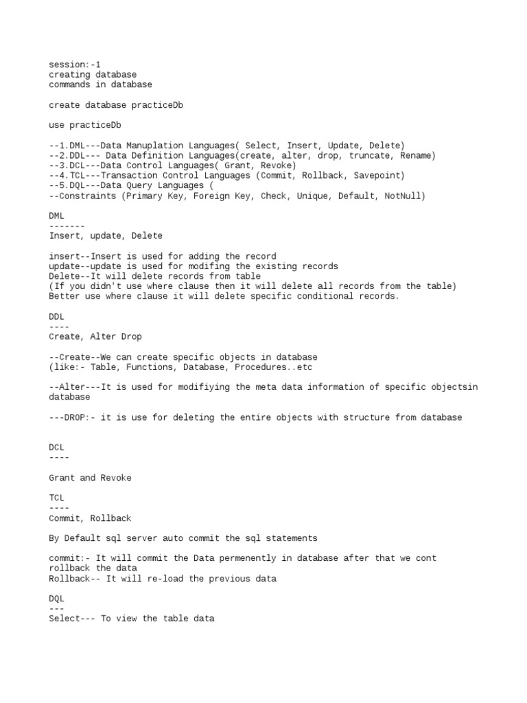 SQL Queries All | PDF | Database Index | Subroutine
