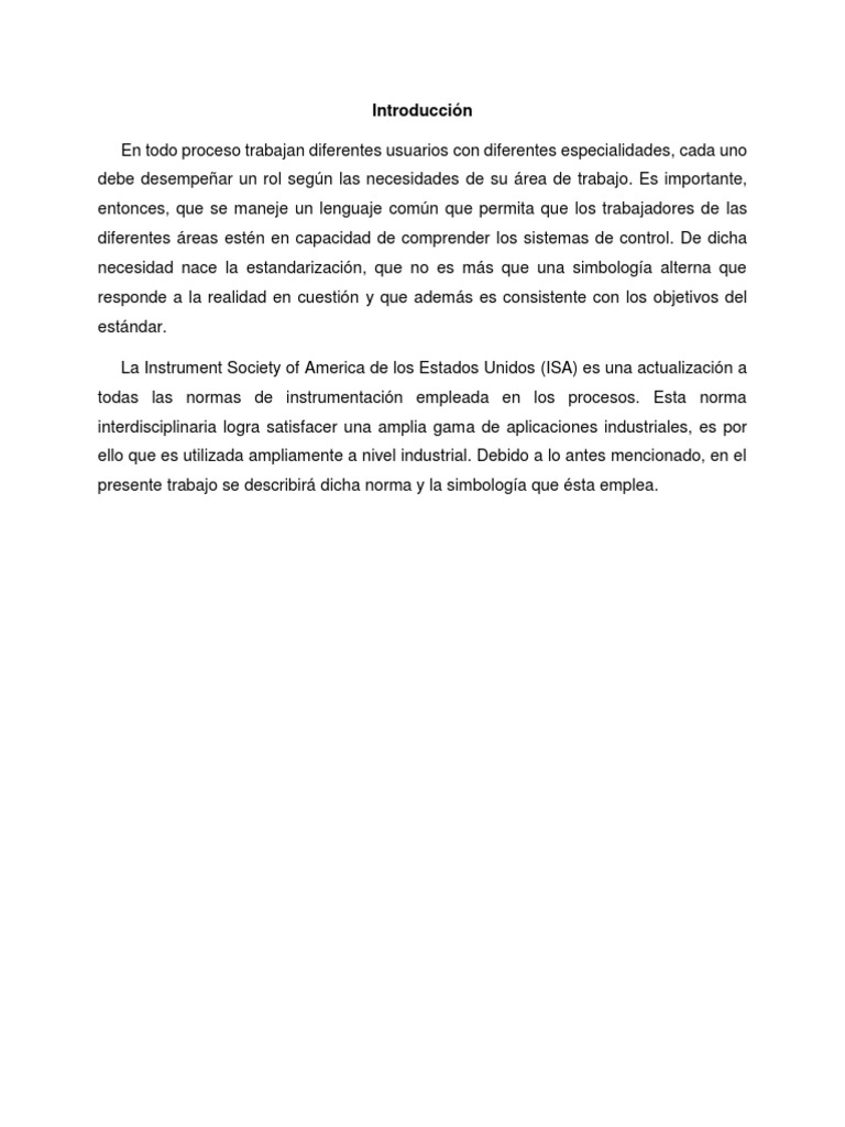 Norma Isa 5 1 Pdf Los Símbolos Ingeniería Informática