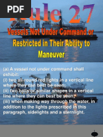 Colreg Light and Shapes | PDF | Stern | Mast (Sailing)