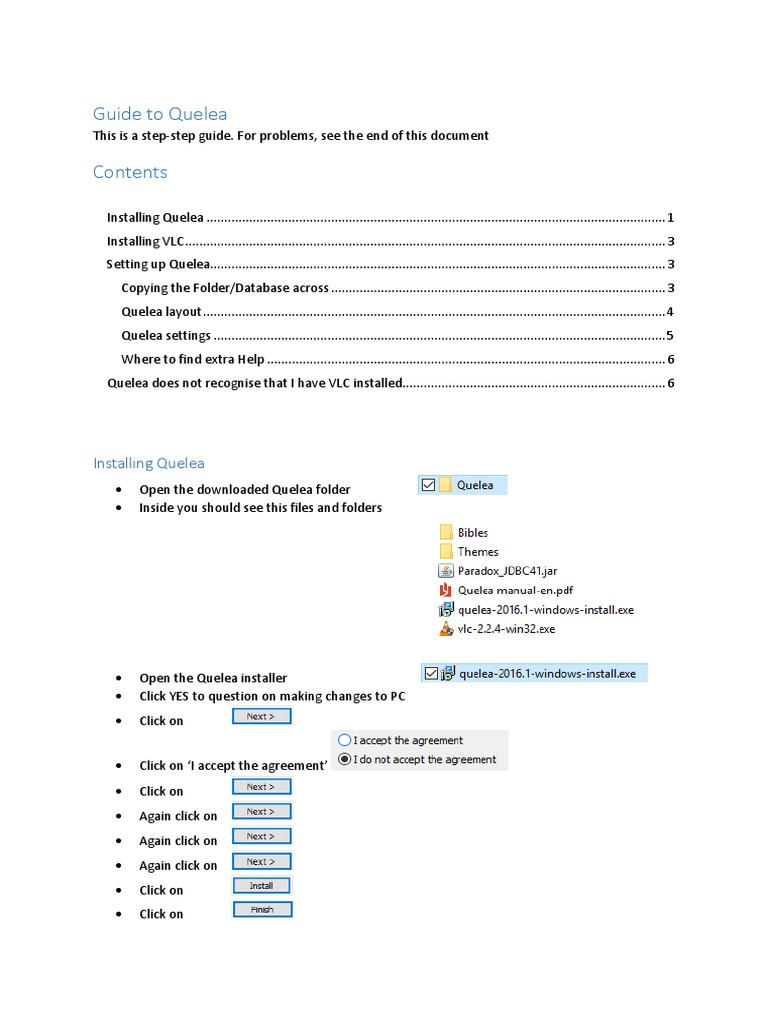 Quelea Software Datasheet Manual Instruction | PDF | System Software | Computing