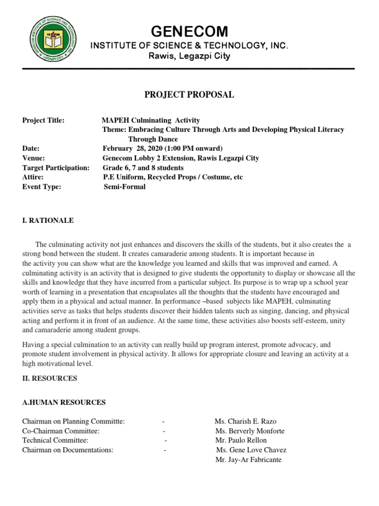 Project Proposal | PDF