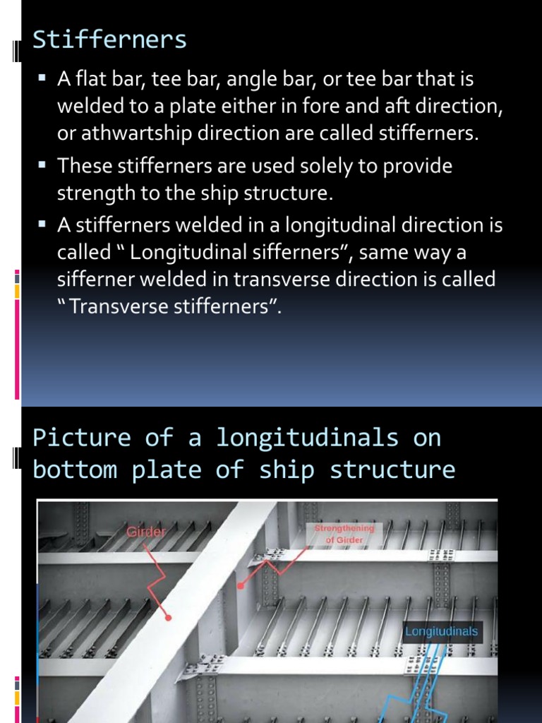 Ship Construction 1-PPTPDF | PDF | Bending | Ships