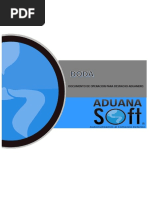 Manual ADUANETM3 DODA | PDF | Informática